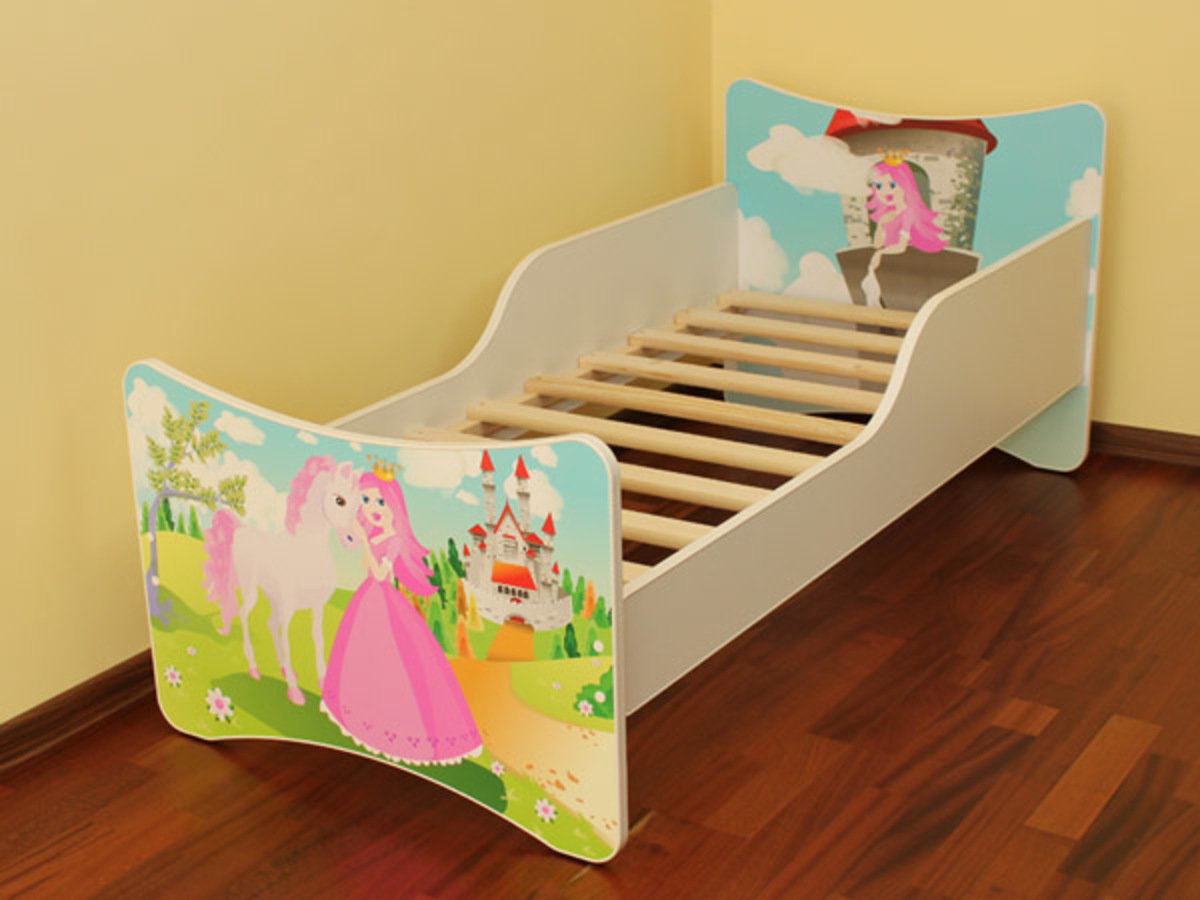 Pat pentru copii – Desene cu printese - banaby.ro