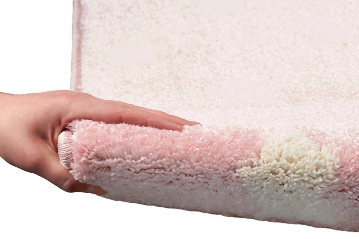 Covor roz pentru copii – bufnite - banaby.ro