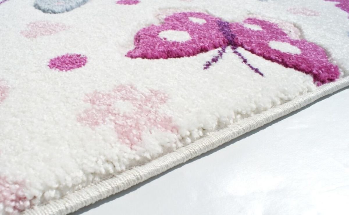 Covor copii – model cu fluturi - banaby.ro