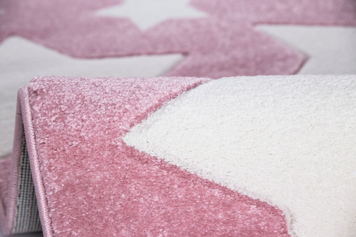 Covor copii – model cu cer roz - banaby.ro