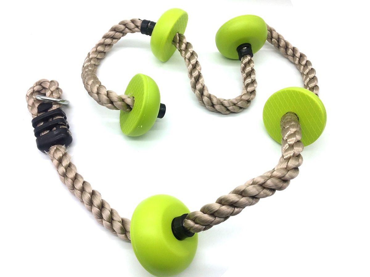 2Kids Toys Coarda de catarare pentru copii cu discuri verzi - banaby.ro