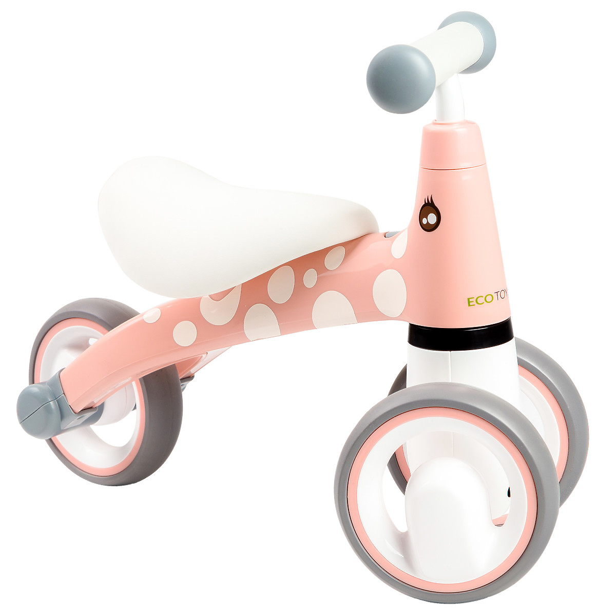 sări mini - roz cu alb buline - banaby.ro