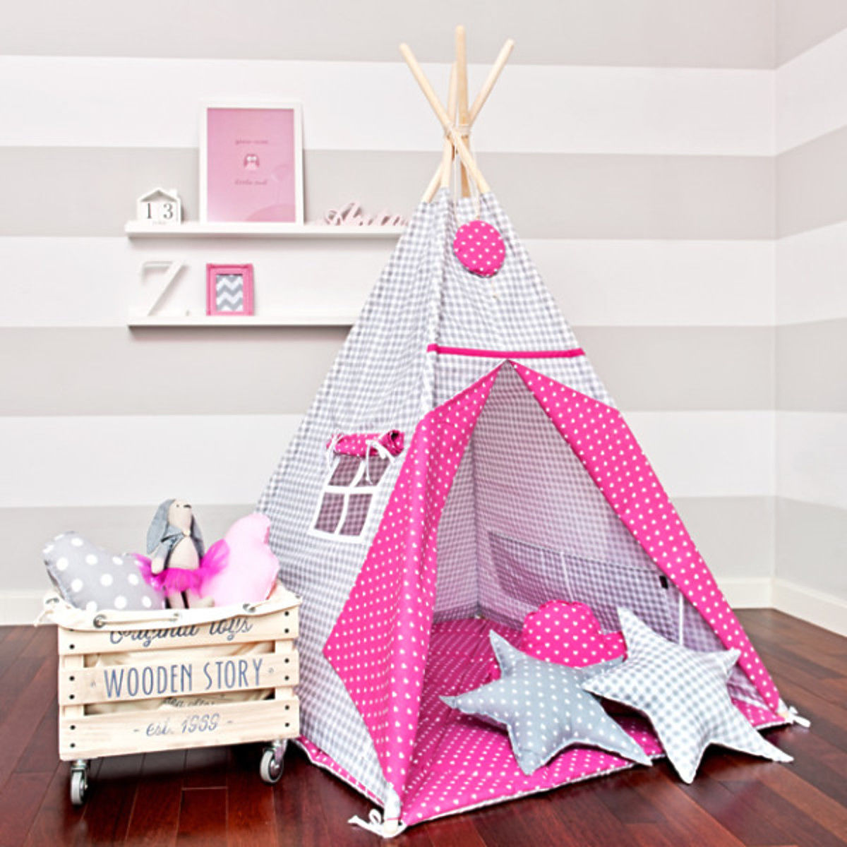 teepee romantic floare - banaby.ro