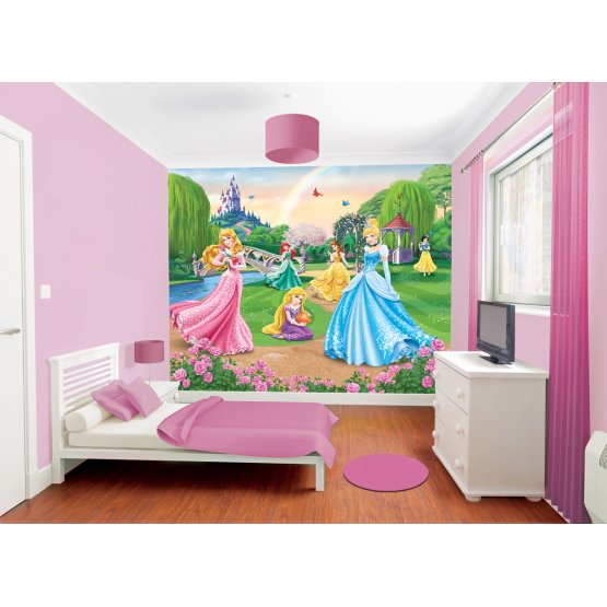 3D tapet Disney printese - banaby.ro